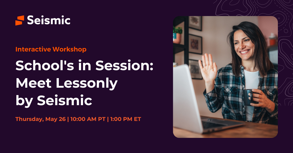 School's in Session: Meet Lessonly by Seismic